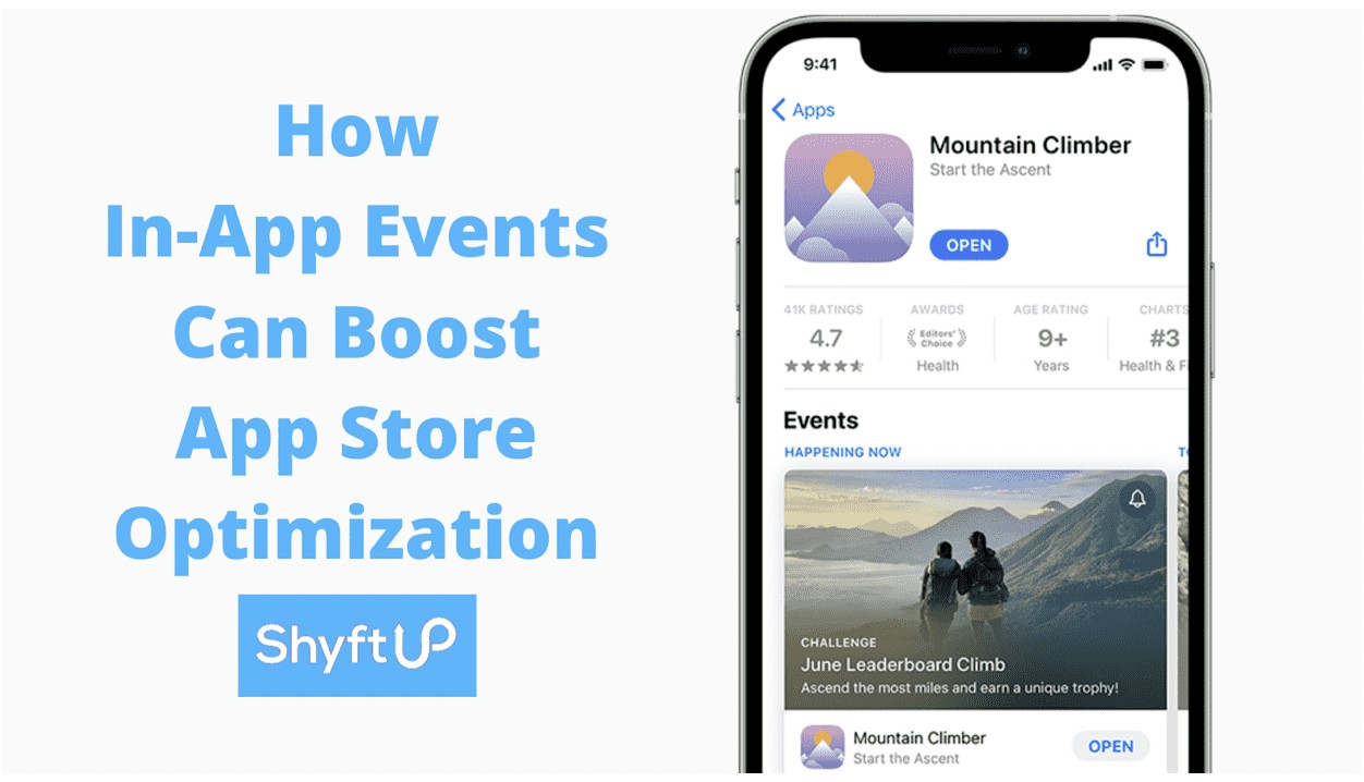 How In-App Events Can Boost App Store Optimization - ShyftUp