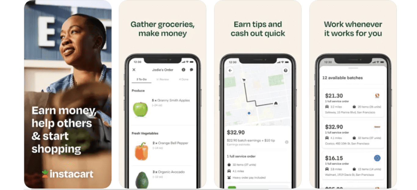 Instacart Shopper ASO Audit Report - ShyftUp