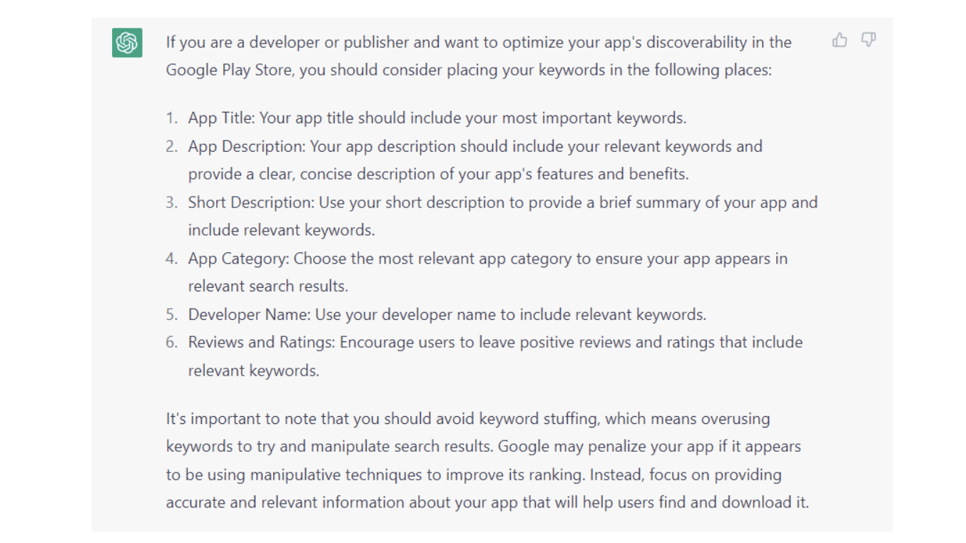App Marketing with Open AI - ShyftUp